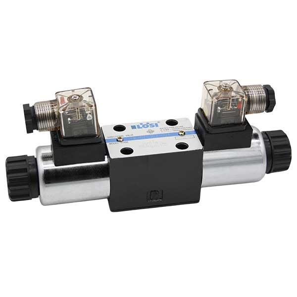 Hydraulic valve, 4/3 way valve, solenoid valve NG06 pressureless ...