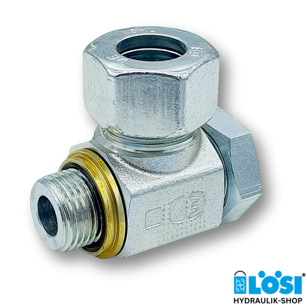 High-pressure elbow swivel fitting inch 10L, G1/4" now in LÖSI HYDRAULIC SHOP