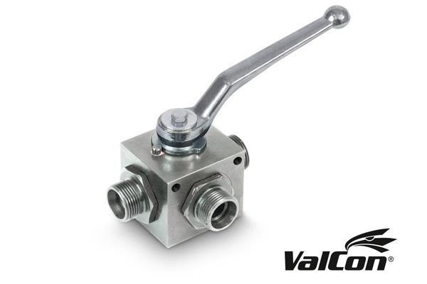 Multiple way ball valve 3/2 ways DN12 Pipe 15L 315BAR, ValCon® now in ...