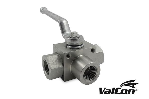 Multiple way ball valve 3/2 ways DN6 Port G1/4'', now in LOSI HYDRAULIC ...